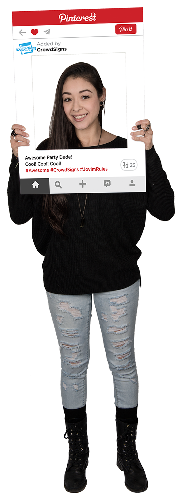 Pinterest Photo Booth Props – CrowdSigns