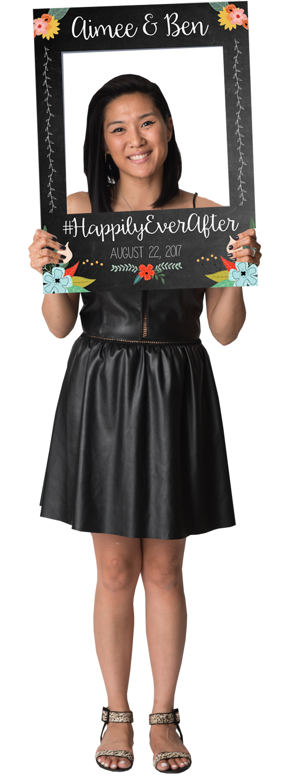 Chalkboard Photo Booth Props – CrowdSigns